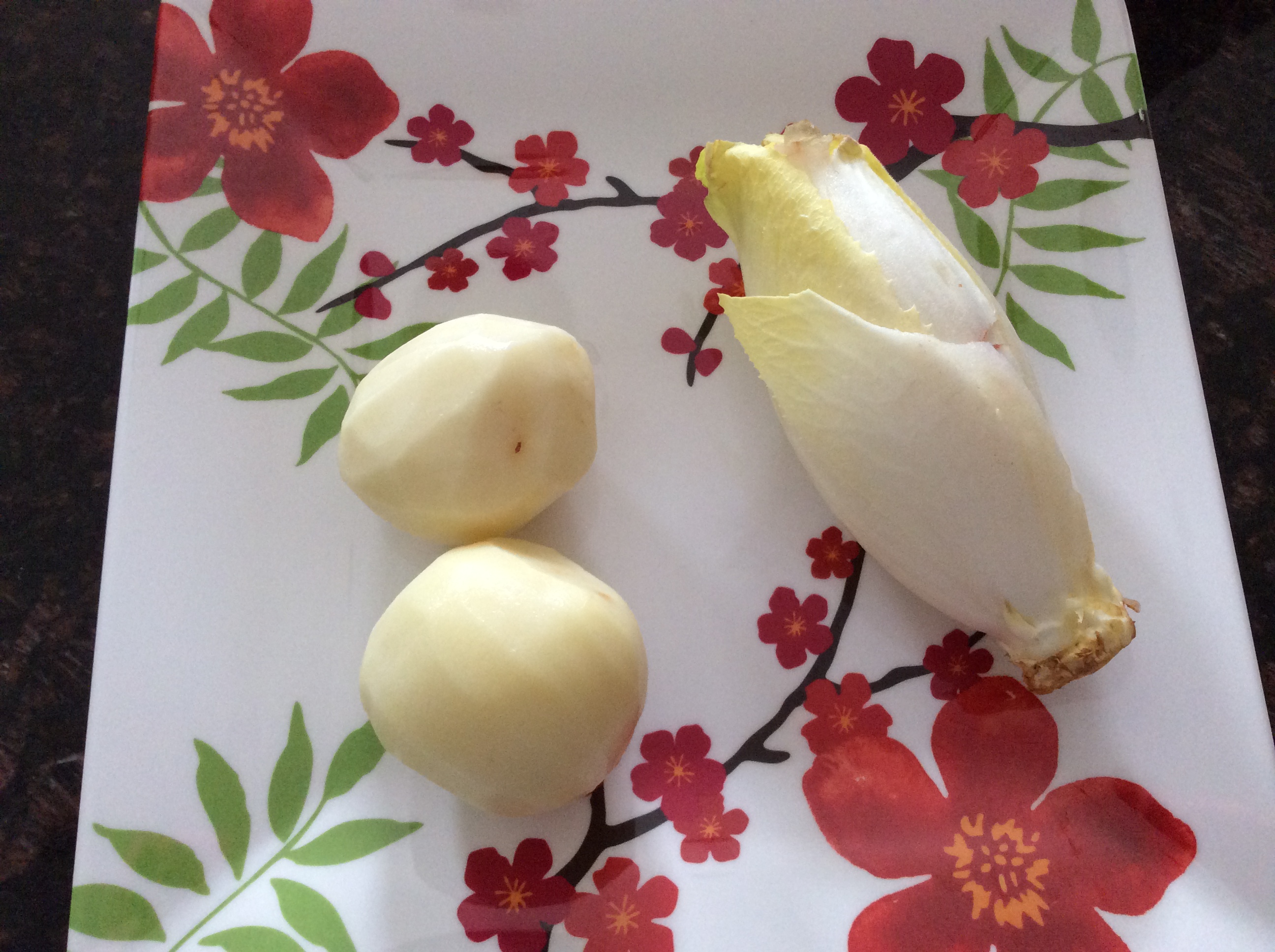 Belgian Endive and potatoes winter salad: cuddle yourself with a warm ...